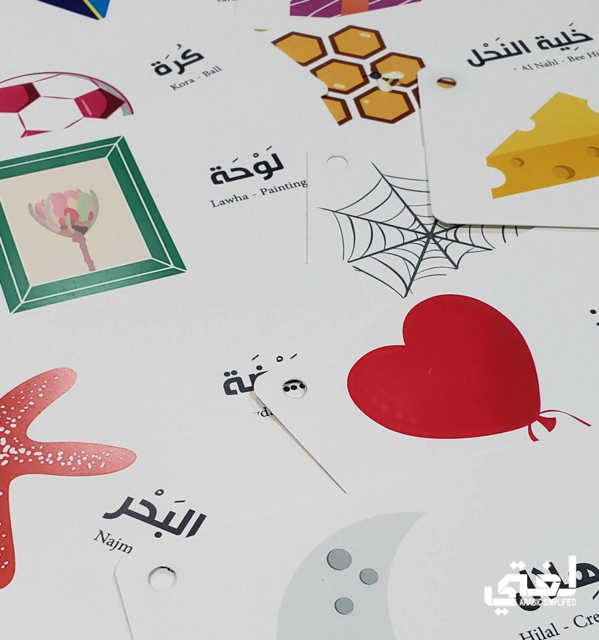 Arabic Shapes and Colors Arabic Flashcards Arabic Book - Etsy