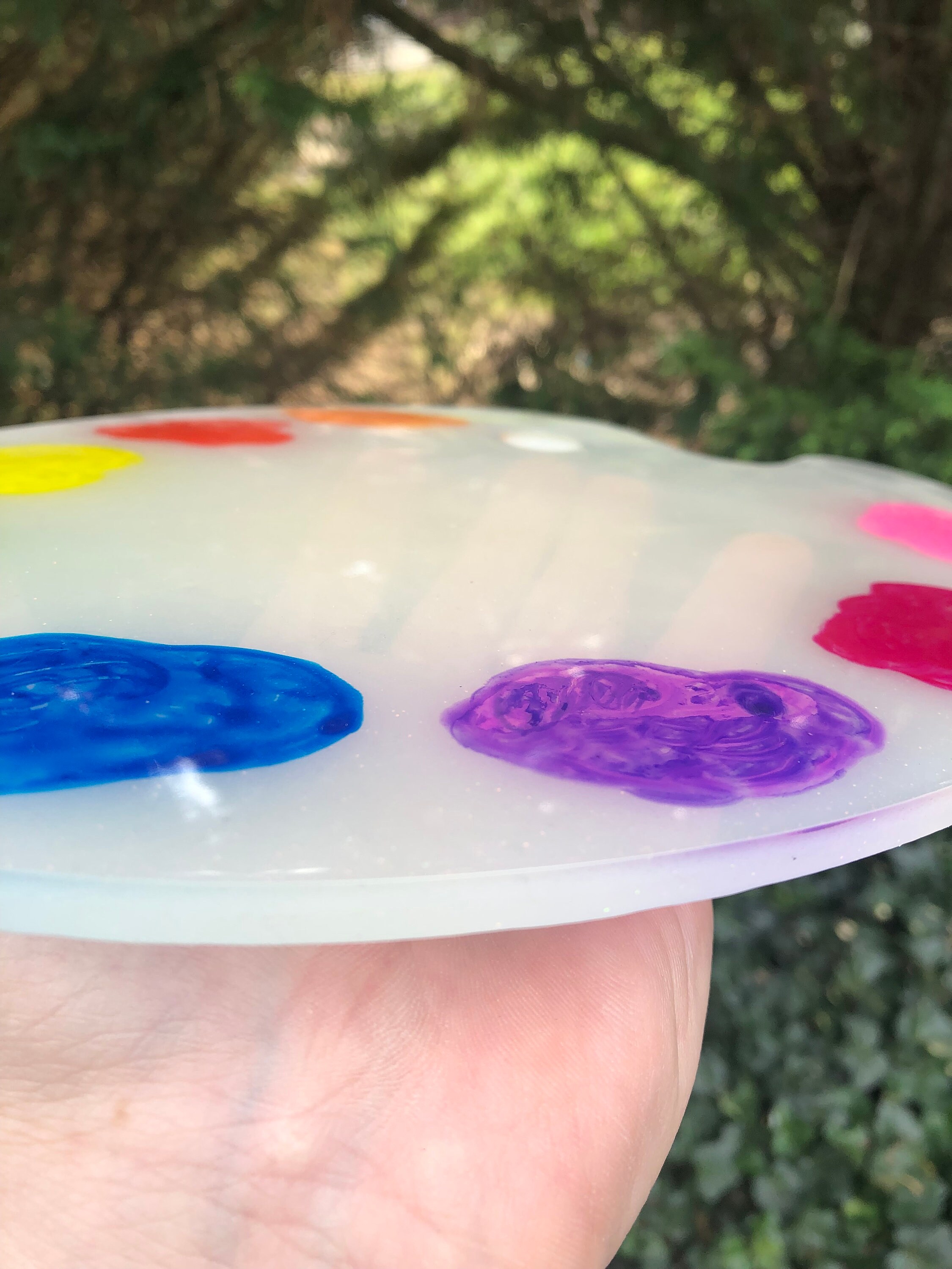 Painters Palette Tray - Etsy