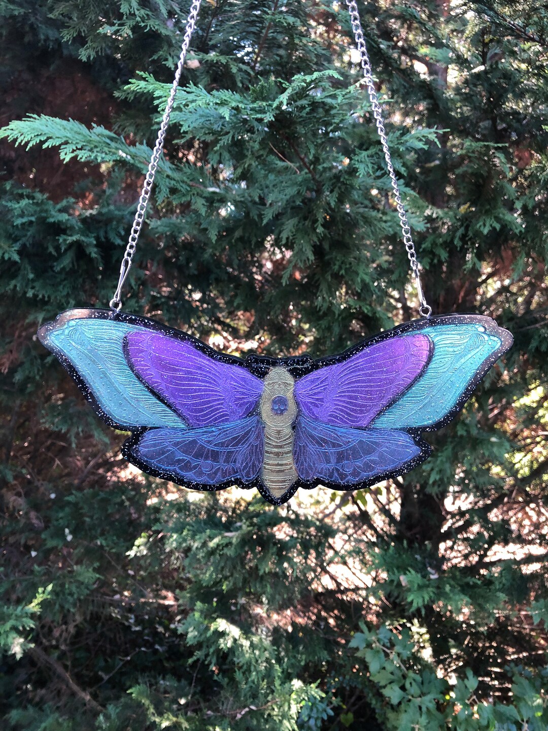 Butterfly Hanging Decor (hand Painted) - Etsy