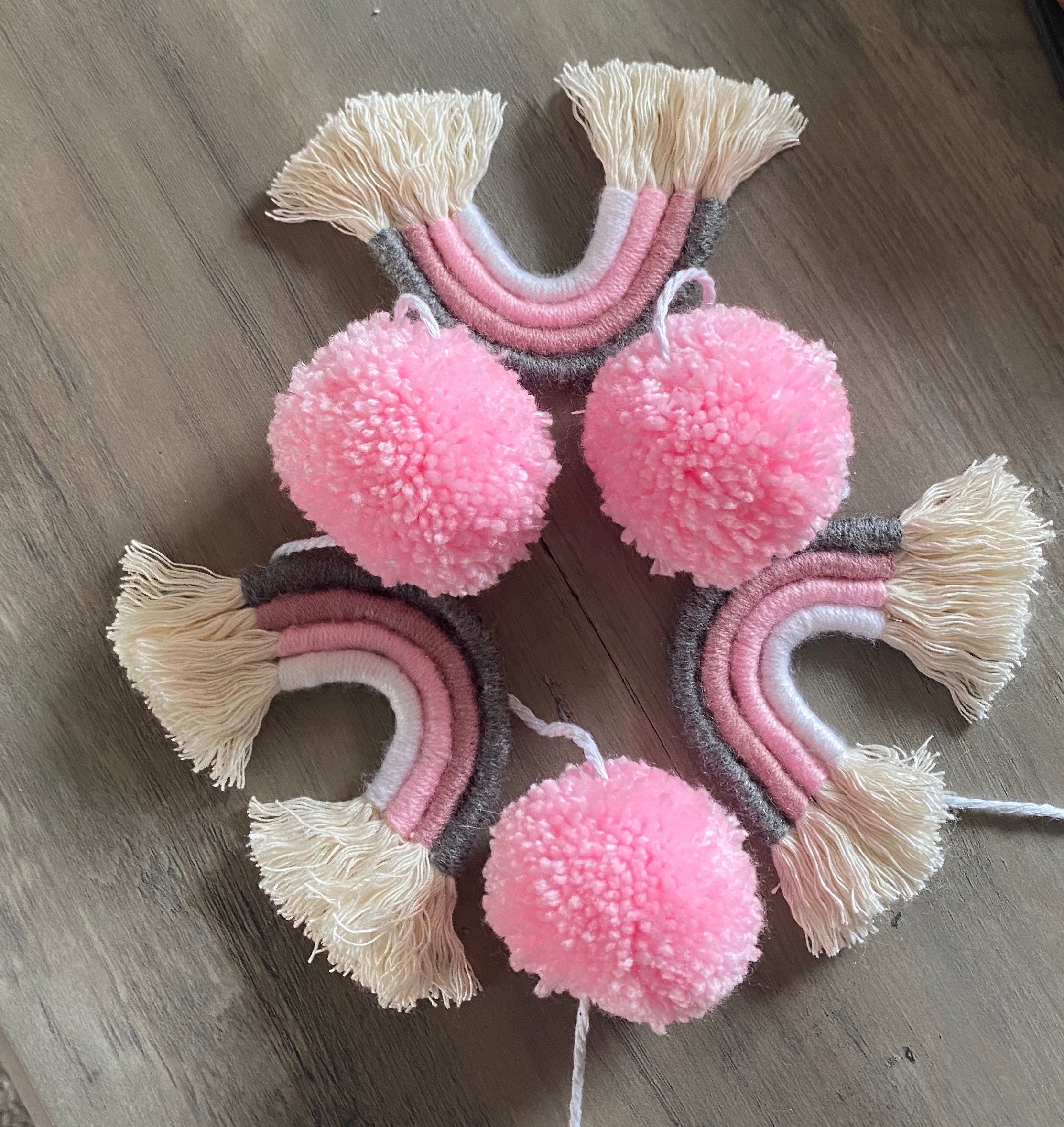 Macramé 'Teddy' Rainbow Garland Hippie Homeware With - Etsy France