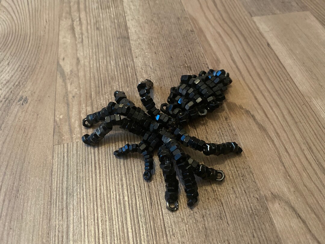Spider Made of Nuts - Etsy