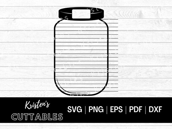 Savings Jar SVG Budgeting SVG Cash Tracker SVG Budget - Etsy
