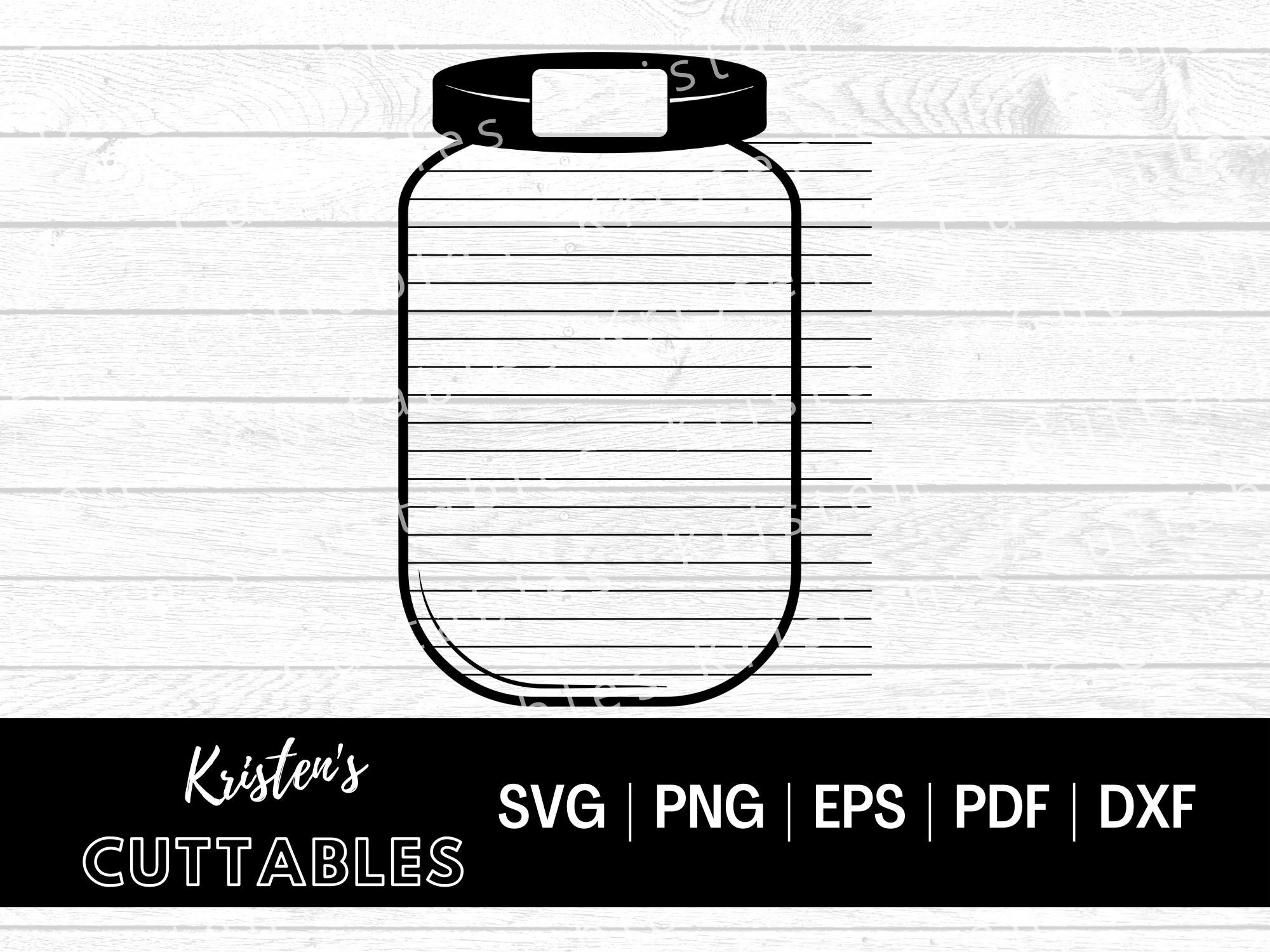 Savings Jar SVG - Budgeting SVG - Cash Tracker SVG - Budget Binder Svg ...