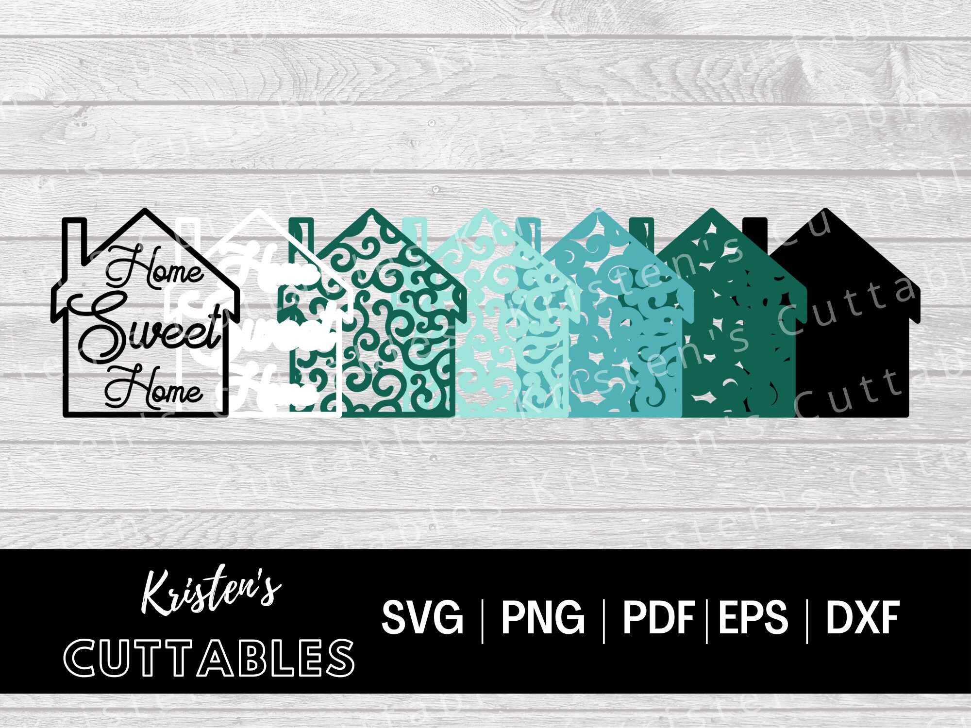 3D Home Sweet Home SVG - Layered House SVG - 3D Mandala SVG - Home Dxf ...