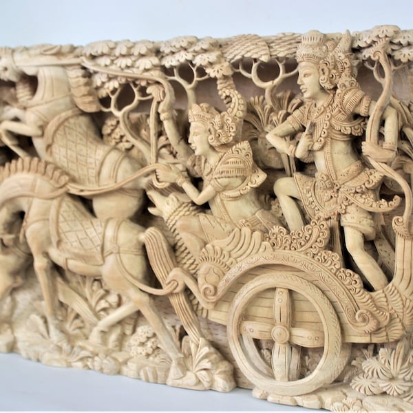 Indonesian Wood Carving - Etsy