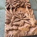 Bali Handmade 2 Wood Coconut Tree Carving 40x20x3.2 Cm Wood - Etsy