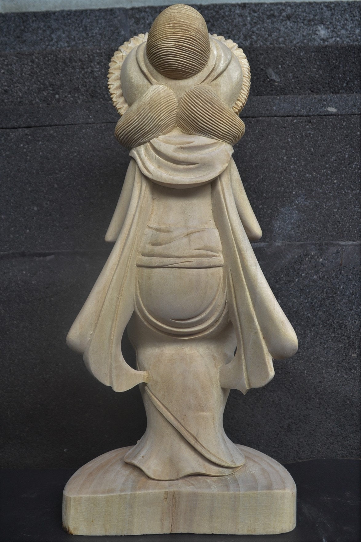 Balinese Handmade Tu Niang Sakti Wooden Sculpture Size 31 Cm X 15 Cm X ...