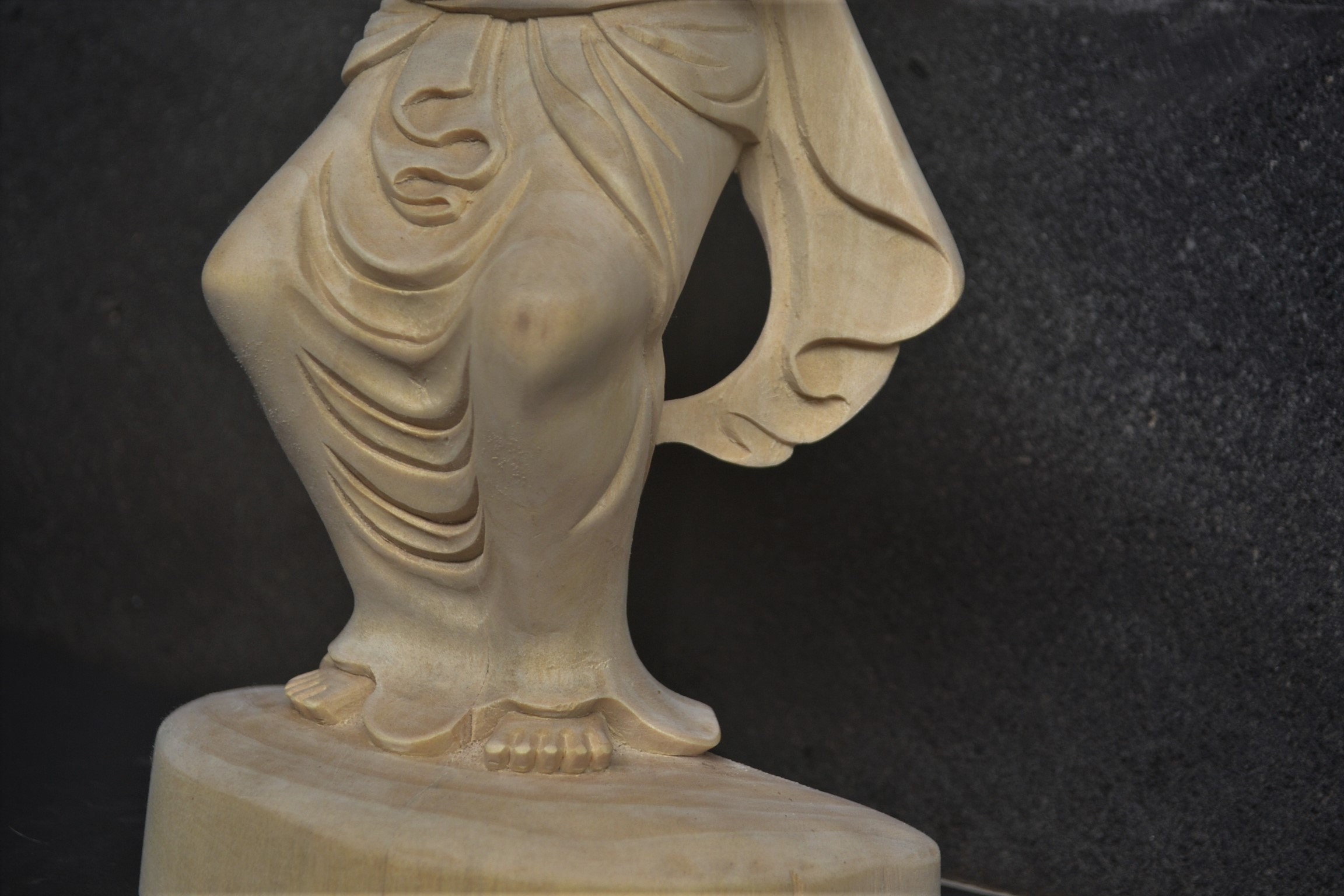 Balinese Handmade Tu Niang Sakti Wooden Statue, Wood Carving, Sculpture ...