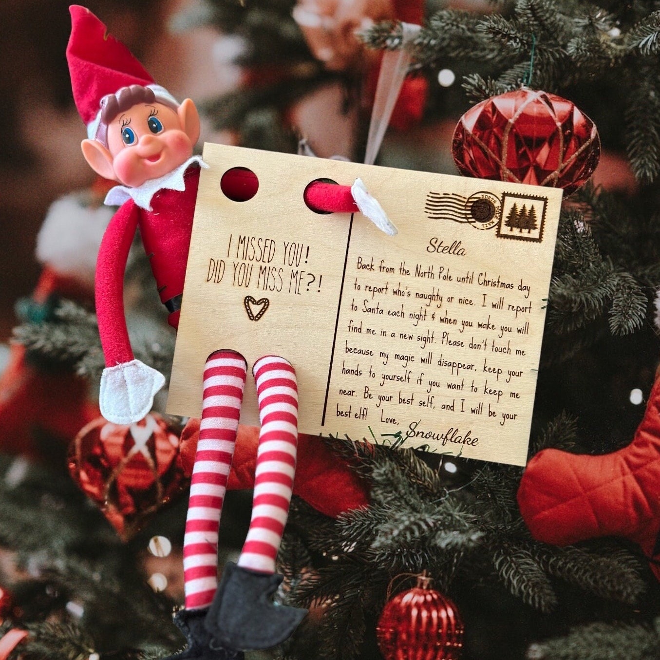 Christmas Elf, Welcome Back Elf, Elf is Back, Kids Elf, Christmas Gift ...