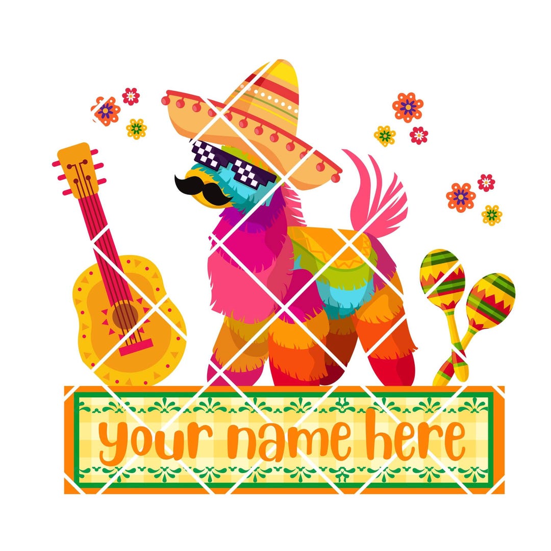 Cinco De Mayo Name Patch, Cinco De Mayo Kids Name, Custom Cinco De Mayo ...