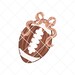 Preppy Football Png,handdrawn Football,football Png,preppy Fall ...