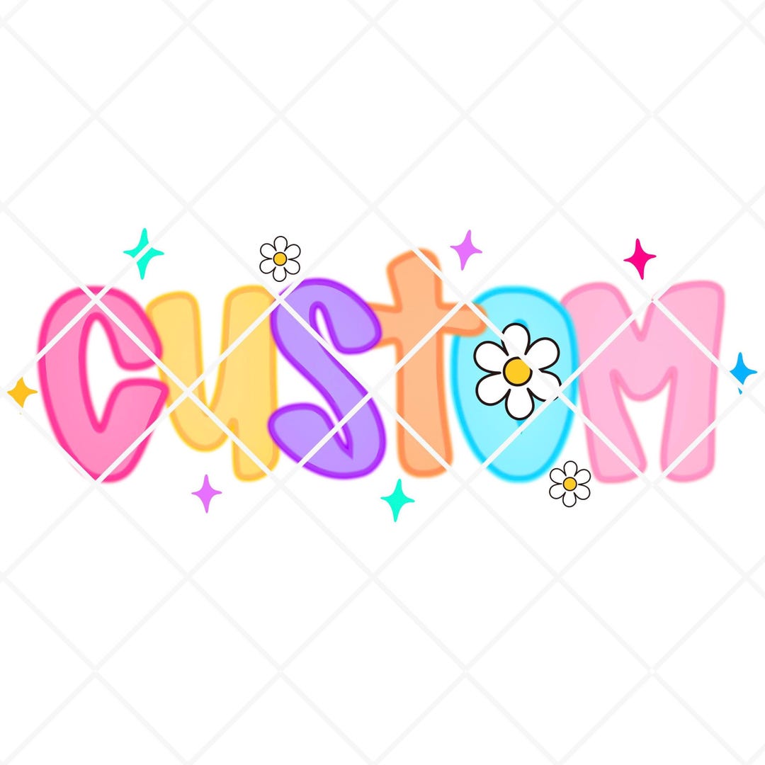 Preppy Custom Png, Bright Colorful Png, Summer Png, Preppy Floral ...