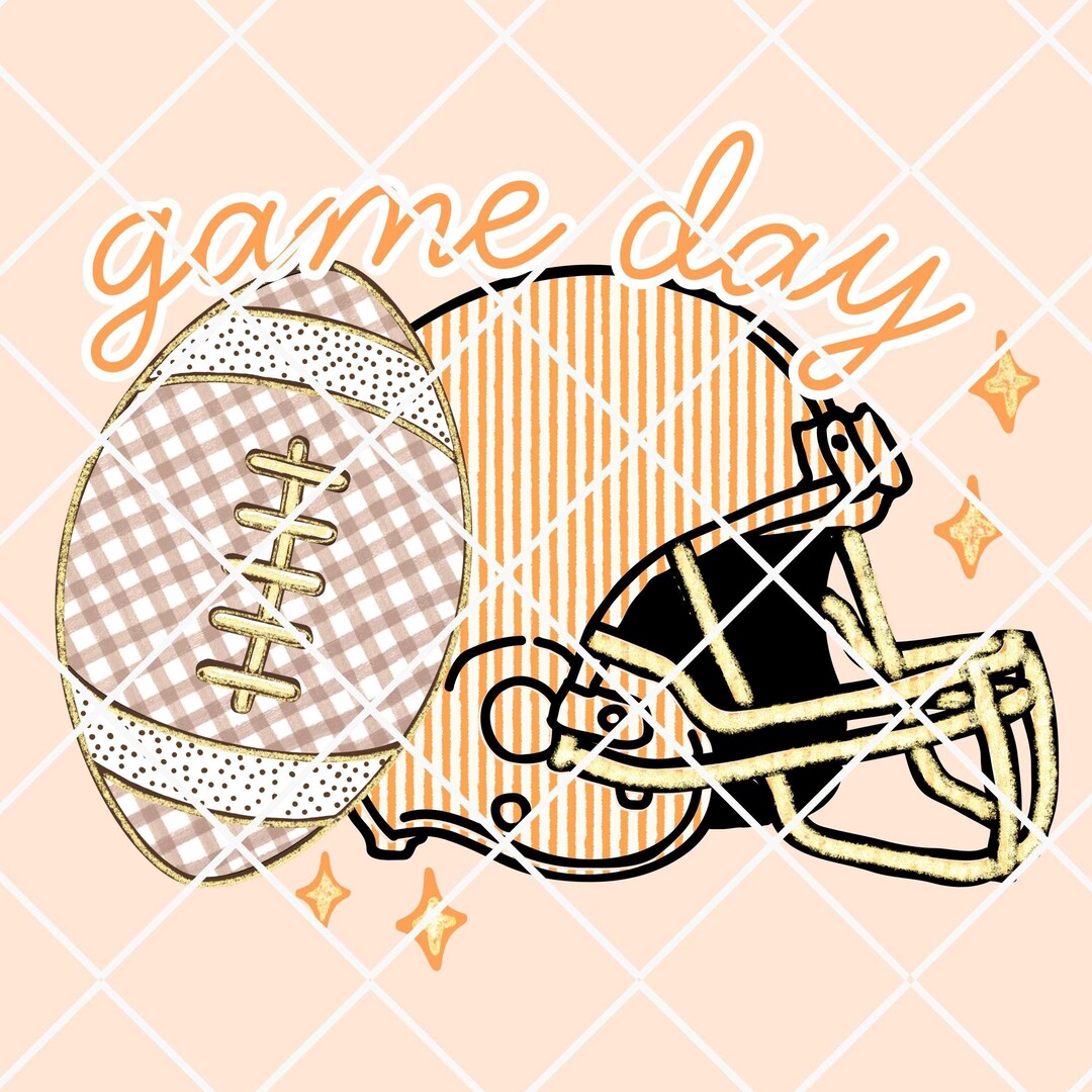 Preppy Football Png,seersucker Football,football Png,preppy Fall ...