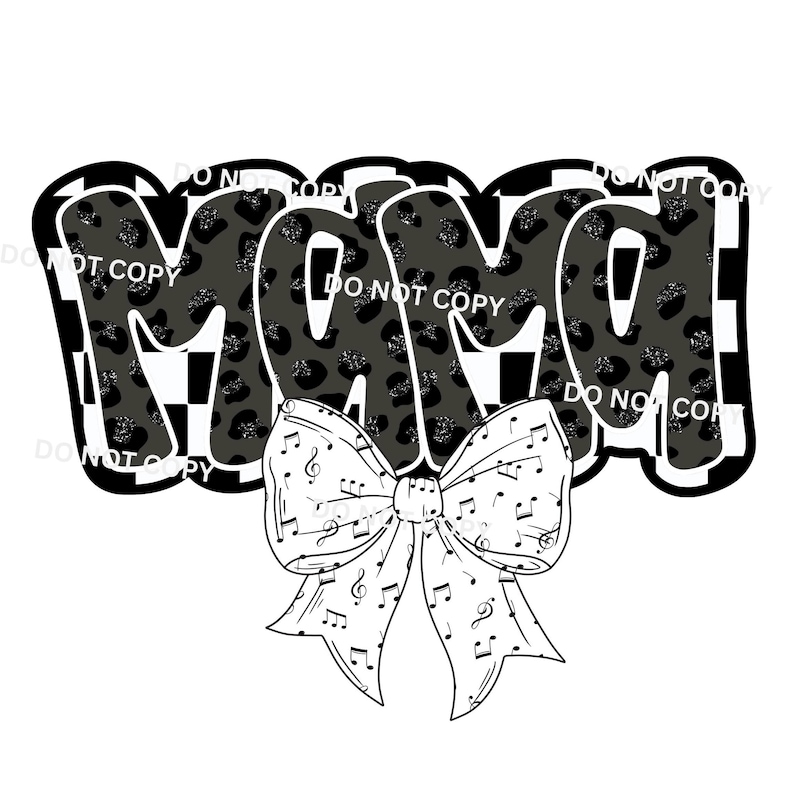 Checkered Band Mama PNG, School Band PNG, Leopard Band Mom, Retro Band ...