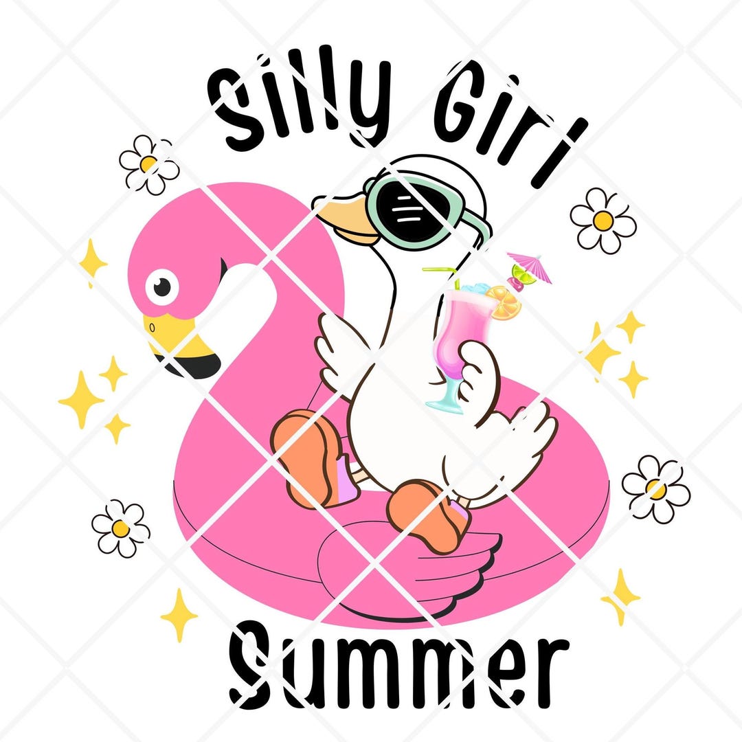 Goose Summer Png, Preppy Goose Png, Cute Retro Goose Png, Funny Goose ...