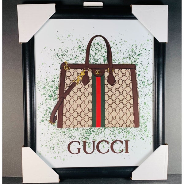 Vintage Gucci Wall Decor - Etsy