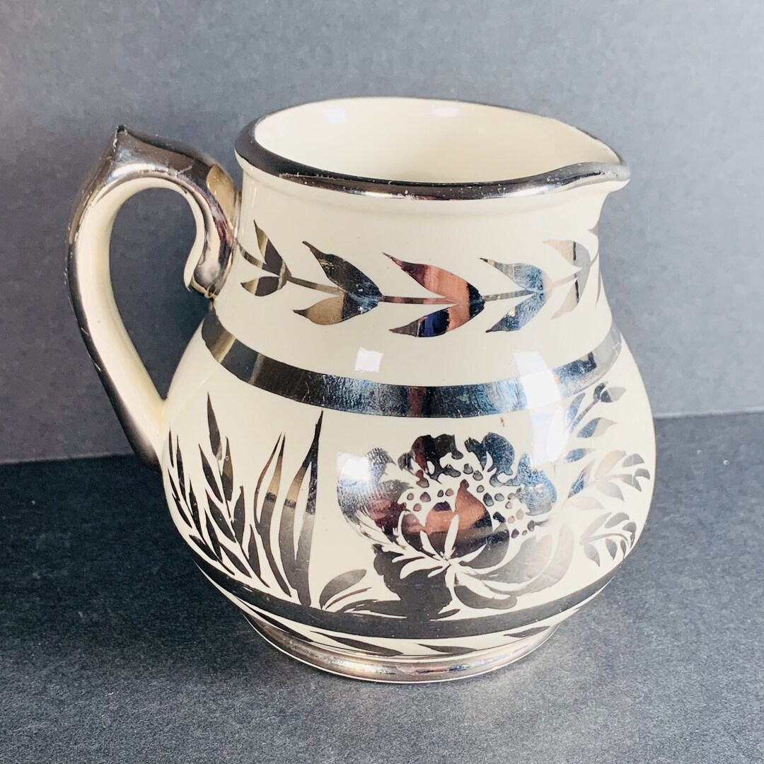 SADLER England Vintage Creamer Pitcher Silver Rare Discontinued - Etsy