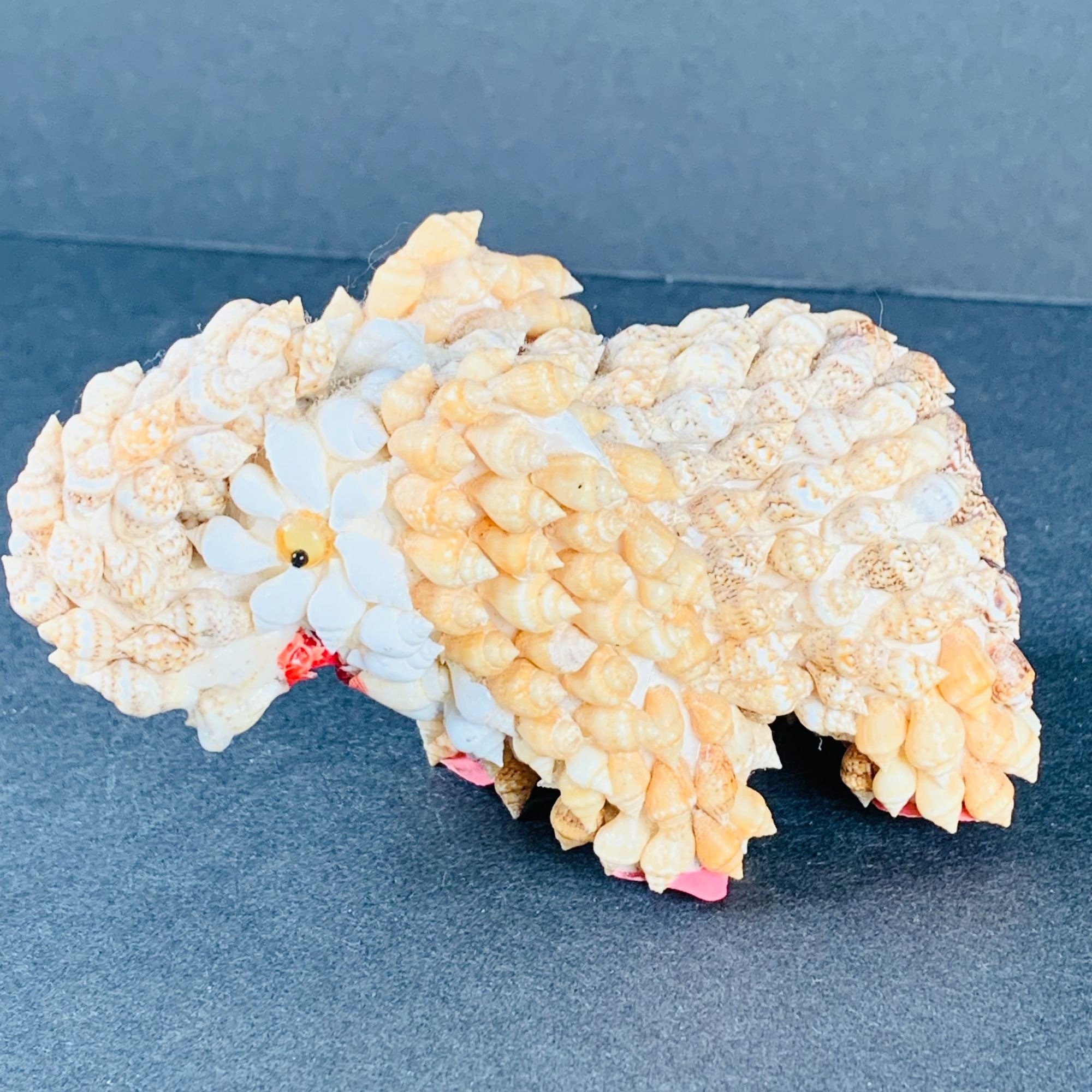 Vintage Tiny Shell Elephant Figurine - Etsy