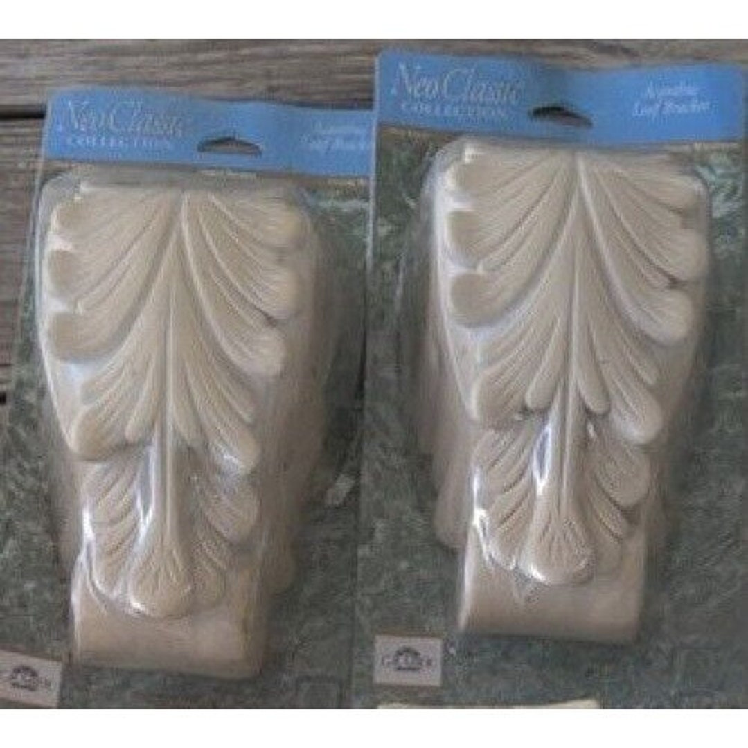 Neoclassic Simple Scroll Brackets Brand New Wrapped Set of Two (2) - Etsy