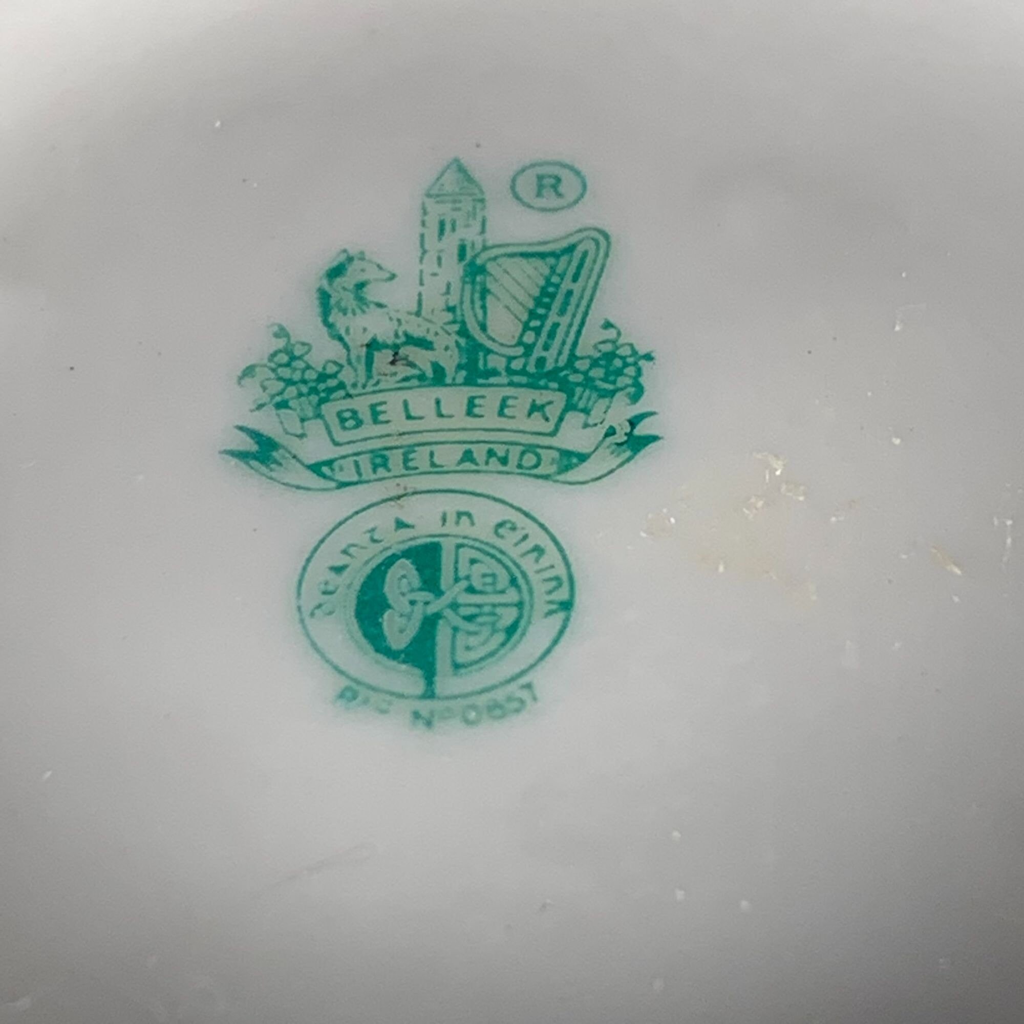 Belleek Neptune Vase Vintage 6th Mark 1965-1980 Ireland - Etsy