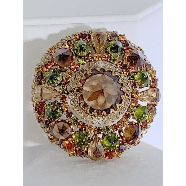 Made Austria Brooch - Etsy