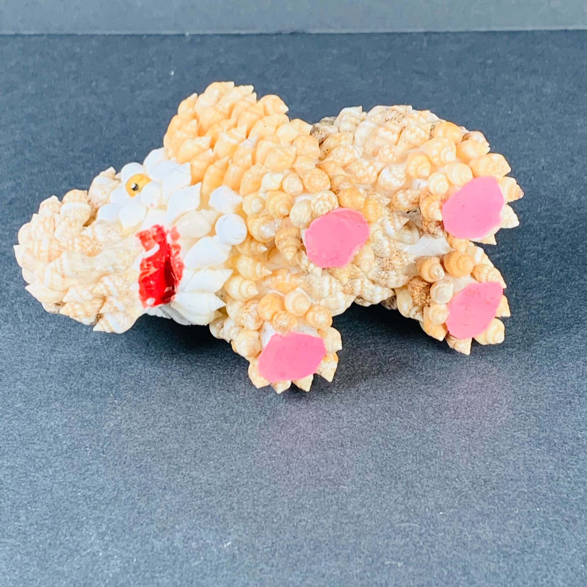 Vintage Tiny Shell Elephant Figurine - Etsy