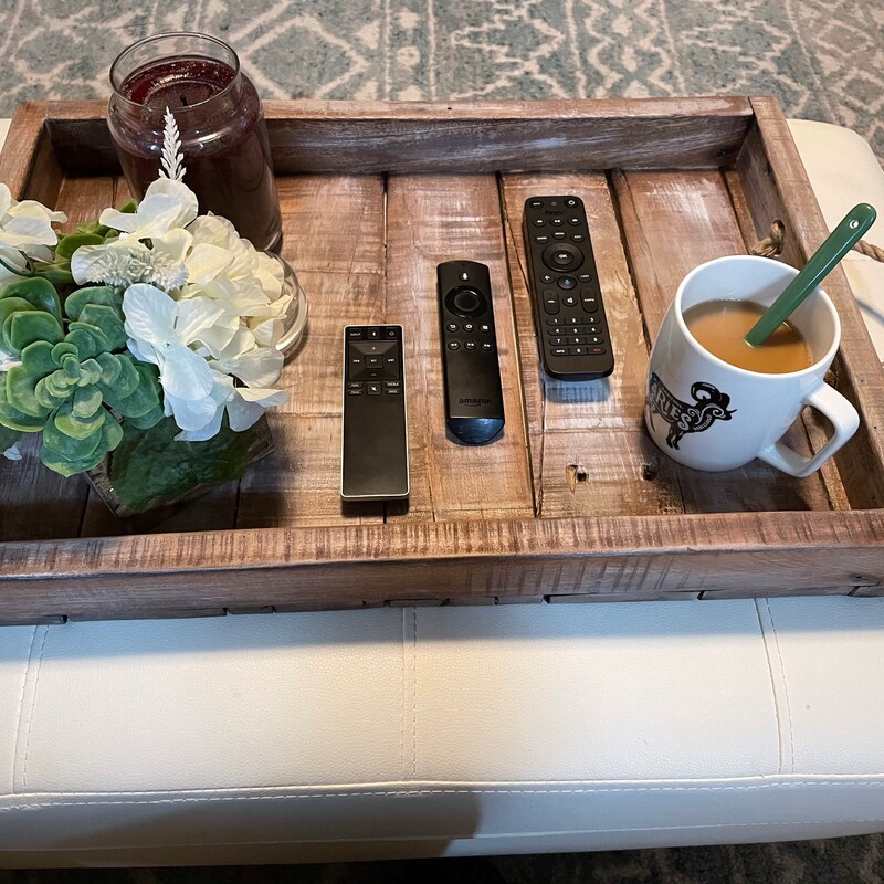 Reclaimed Wood Tray - Etsy