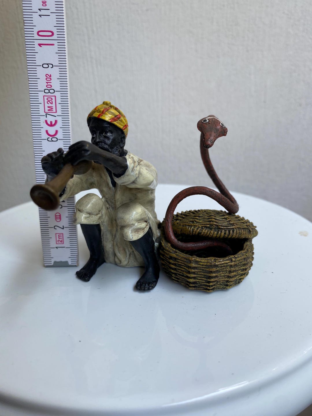 Vintage Bronze Figure Viennese Style Colored Bronze Figure Arabian ...