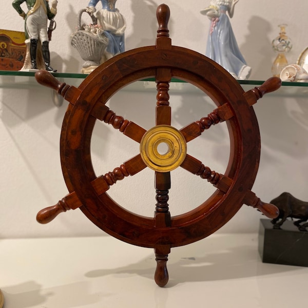 Wooden Ship Wheel - Etsy