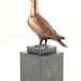 Bronze Dove Sculpture Statue Figure Bird Deco Art - Etsy