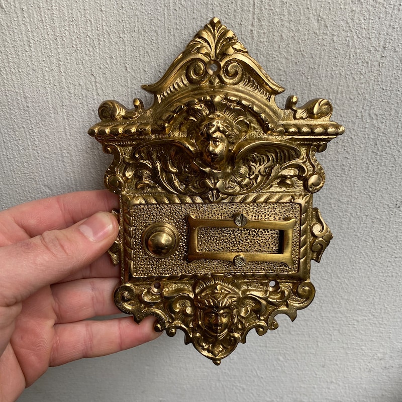 Brass Doorbell - Etsy