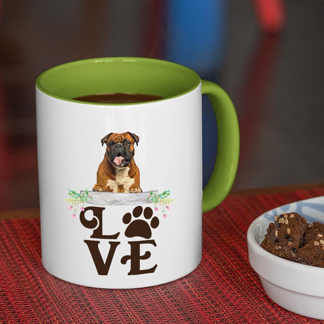 BOXER DOG MUG Dog Lover Mug Tasse à café pour chiot Boxer Dog Gift ...