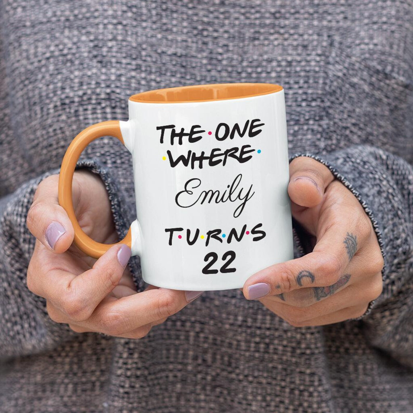 Personalized the One Where Mug Custom Name Coffee Mug Gift for Birthday ...