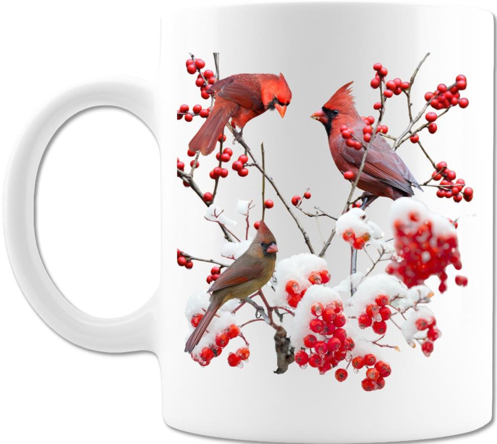 Bird Coffee Mug | Nature Coffee Mug | Cardinals Songbird Mug | Season’s ...