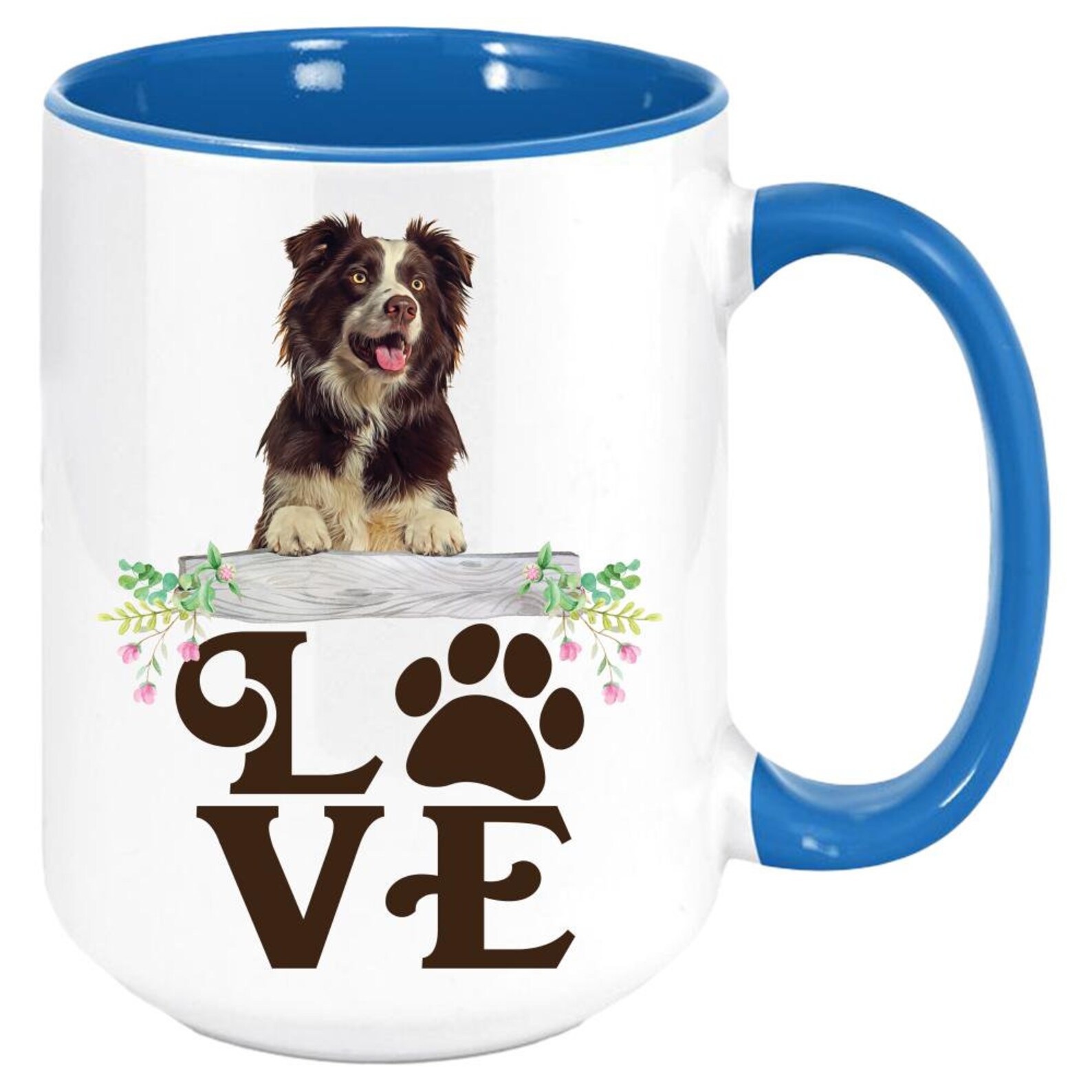 Love BORDER COLLIE MUG Animal Coffee Mug Puppy Tea Cups - Etsy