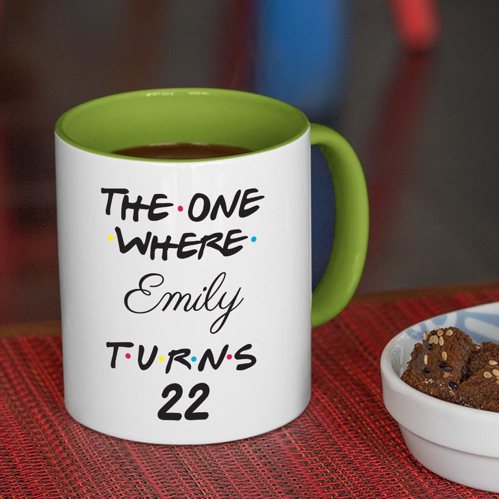 Personalized the One Where Mug Custom Name Coffee Mug Gift for Birthday ...