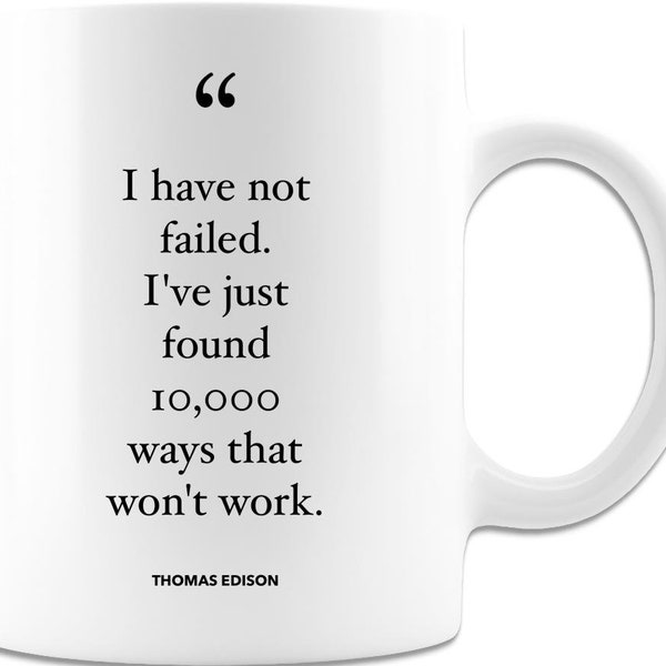 Inspirational Mug - Etsy