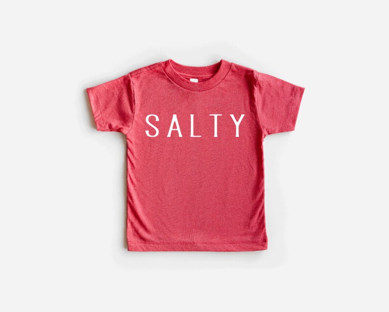 Salty T Shirt Salty Toddler Tee Urban Toddler Trendy - Etsy