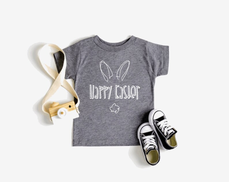 Easter Sunday Kids Shirt Toddler Easter Shirt Bunny Rabbit - Etsy
