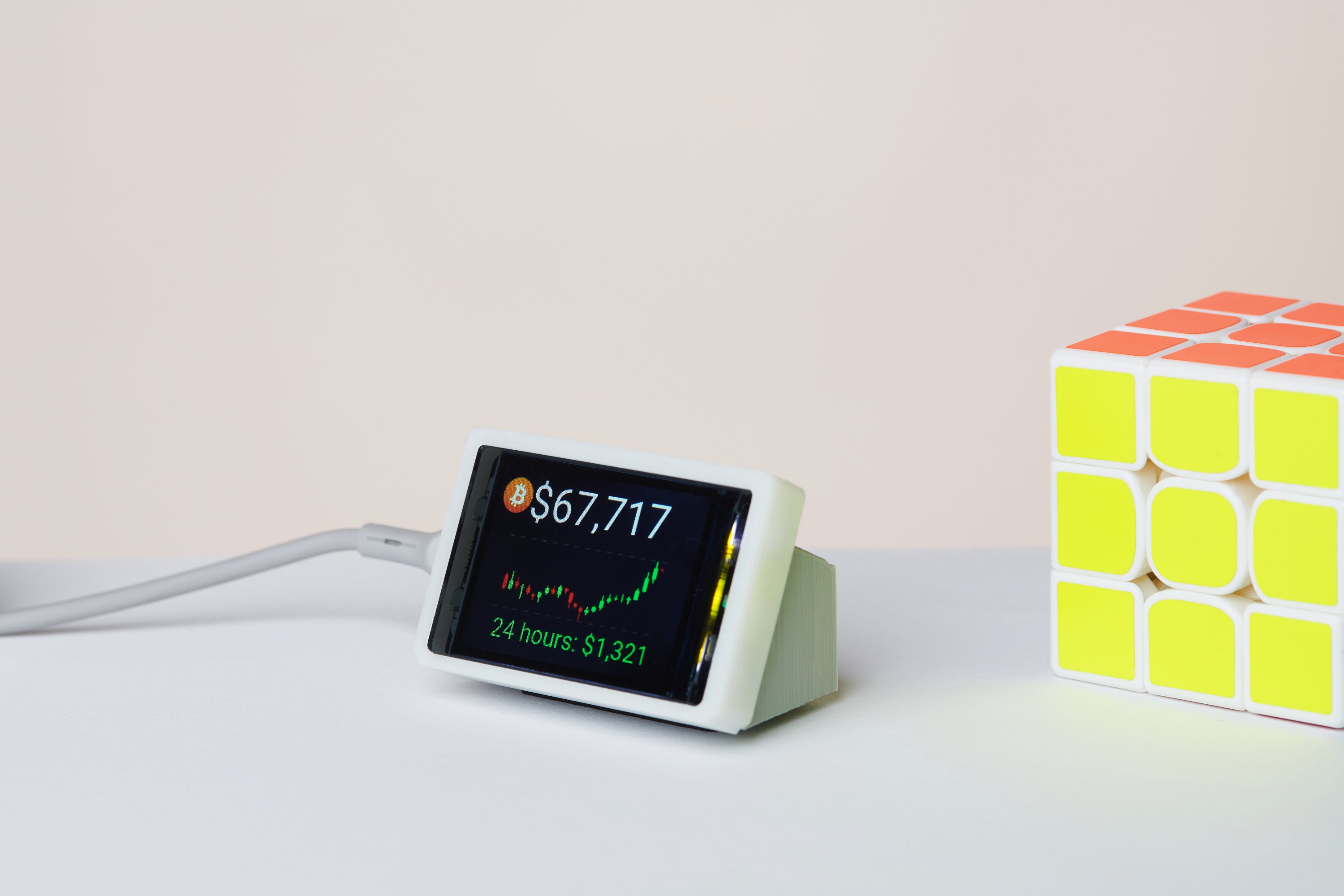 Bitcoin Price Ticker | Mini | LED Display | Customisable Frame - Etsy