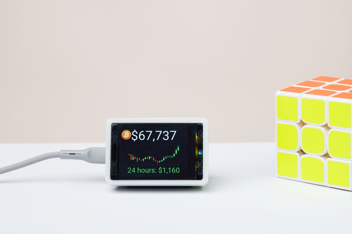 Bitcoin Price Ticker | Mini | LED Display | Customisable Frame - Etsy