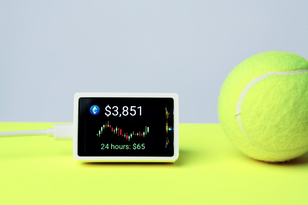 Ethereum Price Ticker | Mini | LED Display | Customisable Frame - Etsy