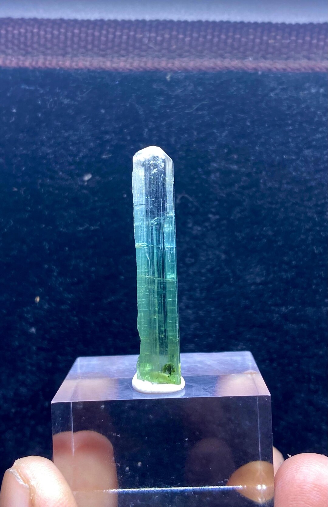 Natural Terminated Bi Color Tourmaline Crystal, Raw Tourmaline ...