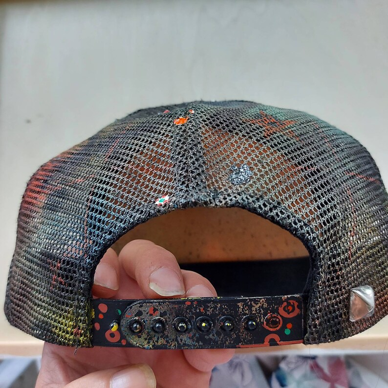Rare Graffiti Hat by Dust1designs, Original Prototype Fashion Art ...