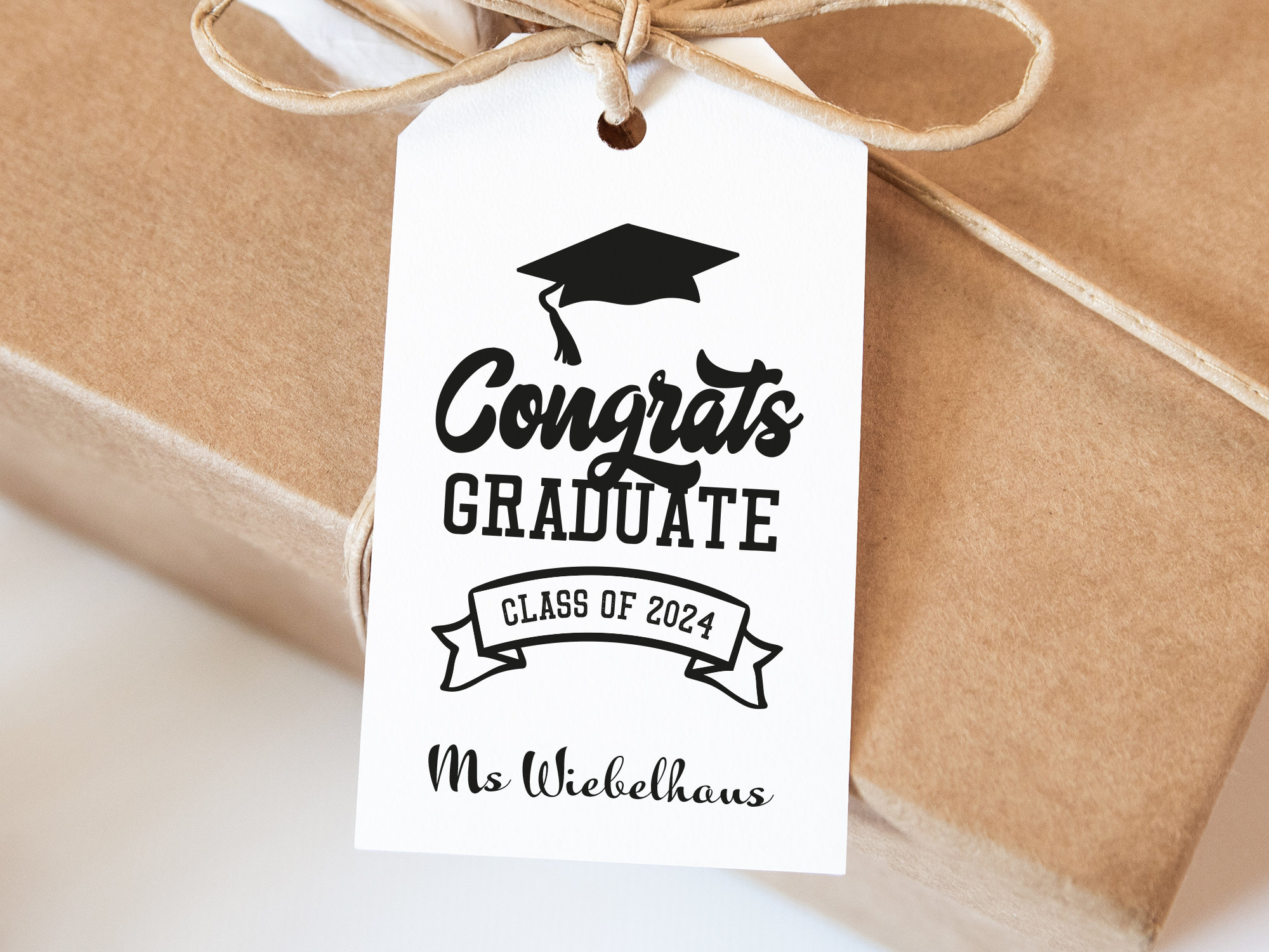 CONGRATS GRADUATE Class of 2023 Gift Tag Printable / Graduation Cap ...
