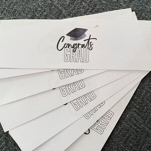 Graduation Napkin Rings Congrats GRAD Wraps Napkin Holder - Etsy