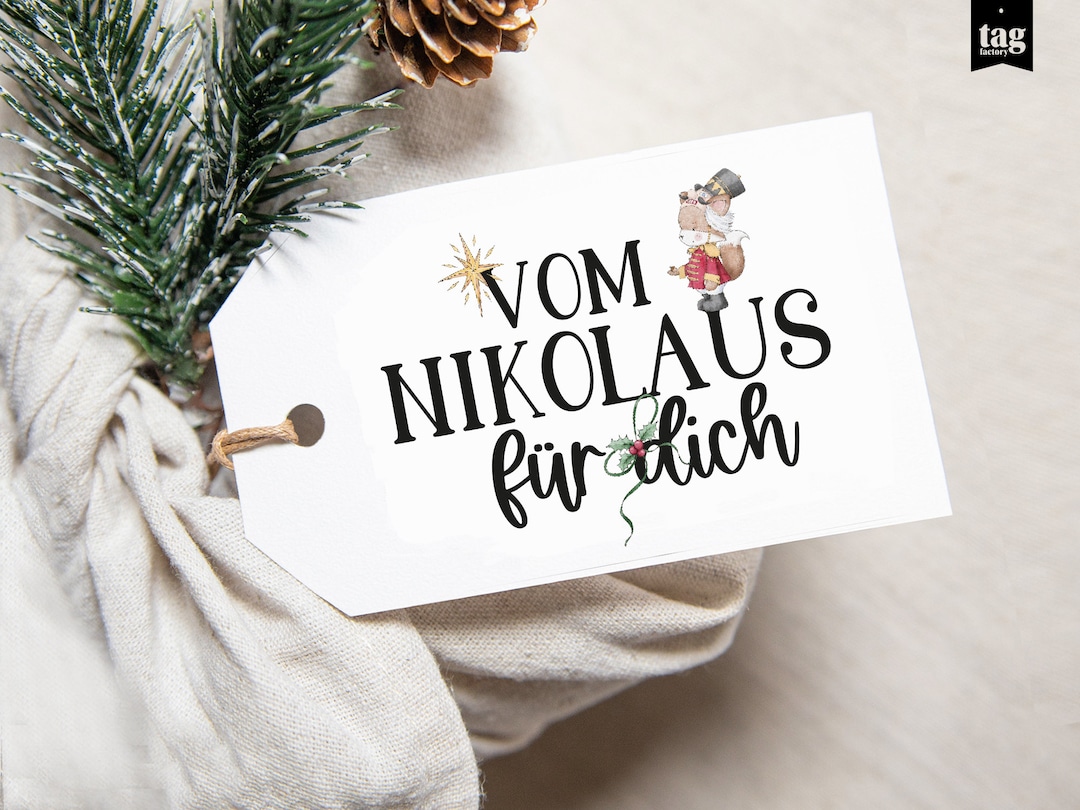 Nikolaus, Nikolaus Anhänger, nikolaus gruß, Advent, vom Nikolaus ...