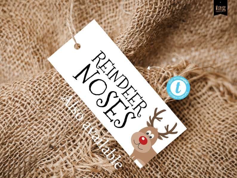 HAPPY NEW YEAR Gift Tag Printable // New Year Wishes Editable Treat Tag ...