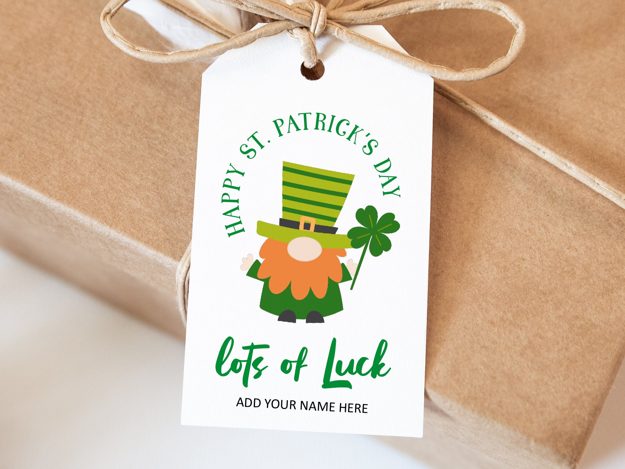 GOOD LUCK Piggy Gift Tag Printable, Edible PIG Good Luck Treat Tag ...