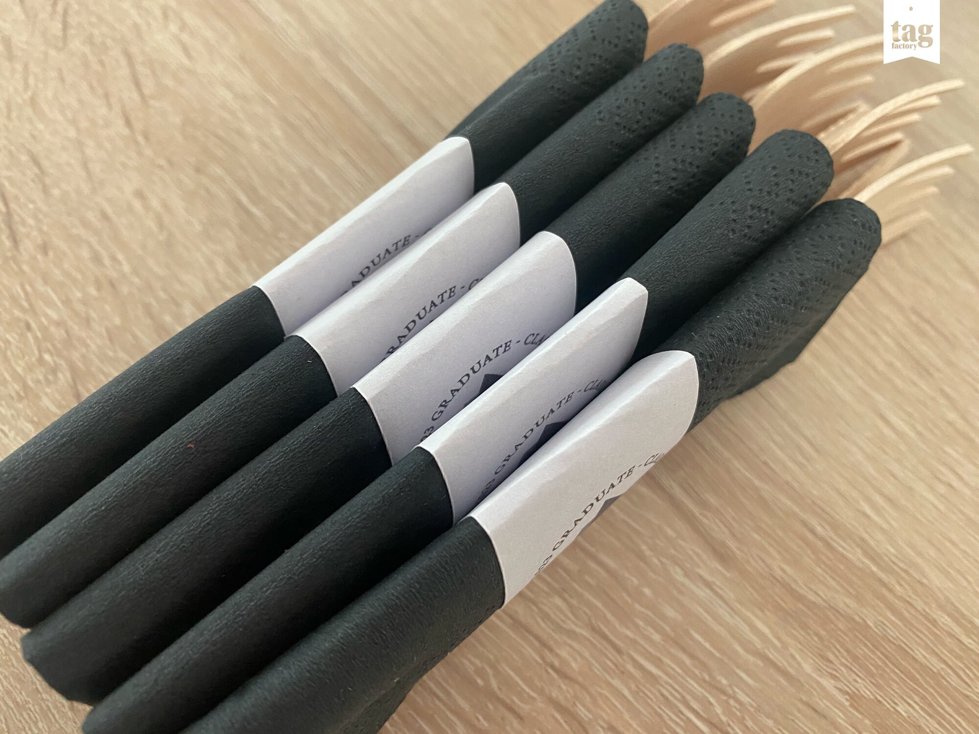 Graduation Napkin Rings Wrapper Congratulations Graduate Class - Etsy ...